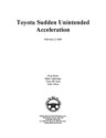 Toyota Sudden Unintended Acceleration - Safety Research & Strategies, Inc.